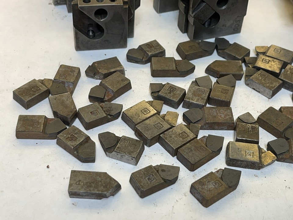 G&L Davis Tools 9X Boring Bar 1-1/4”RD, Double Edge Blade Blocks ...