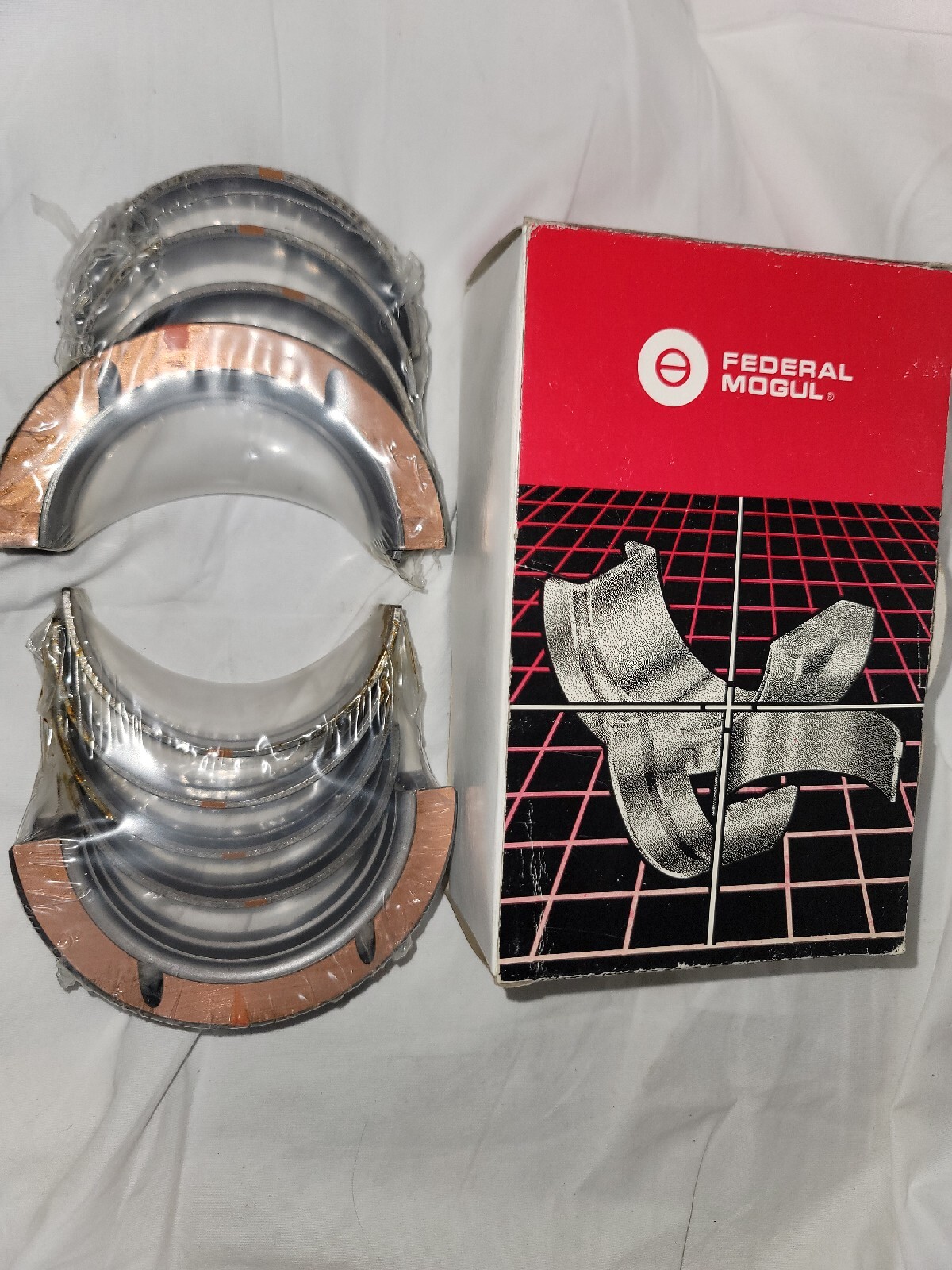 Clevite Crankshaft Main Bearing Set, MS 1010 P STD, NOS, Sealed | eBay