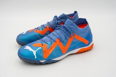 Puma Future Ultimate Cage Turf Shoes - Blue/White/Orange | eBay