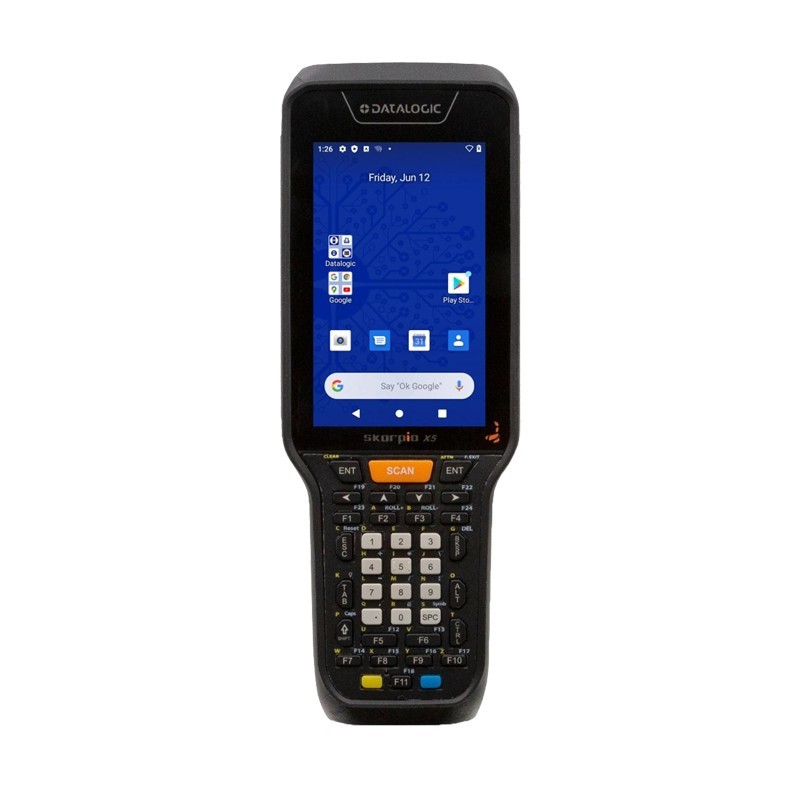 Datalogic Skorpio X5 1/2D Handheld Mobile Computer Scanner Touchscreen ...