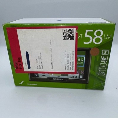 Garmin Nuvi 58LM GPS 5” Navigation Open Box | eBay