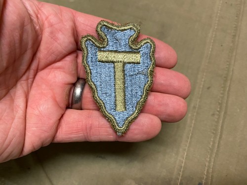 ORIGINAL WWII US ARMY 36TH INFANTRY DIVISION JACKET SLEEVE INSIGNIA ...