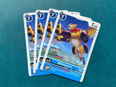 Mihiramon EX5-022 Playset Animal Colosseum Digimon Card Game x4 | eBay