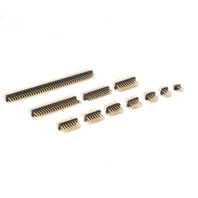 1.27mm Pitch 2x2 - 2x50 Pins PCB Male Header Pin Straight Double Row ...