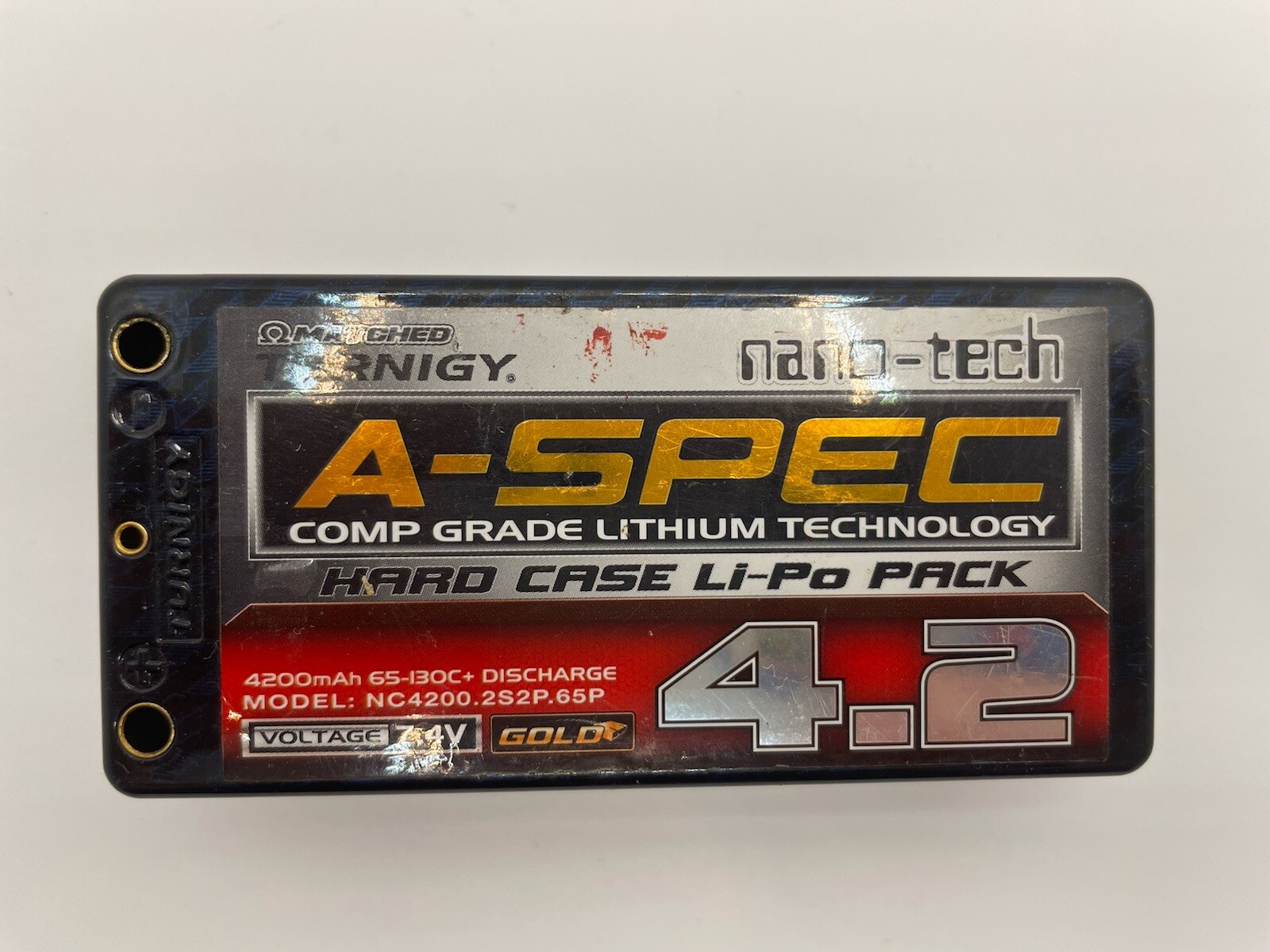 Turnigy Nano-tech 65 - 130C 4200mAh 7.4V LiPo RC Battery NC4200 2S2SP ...