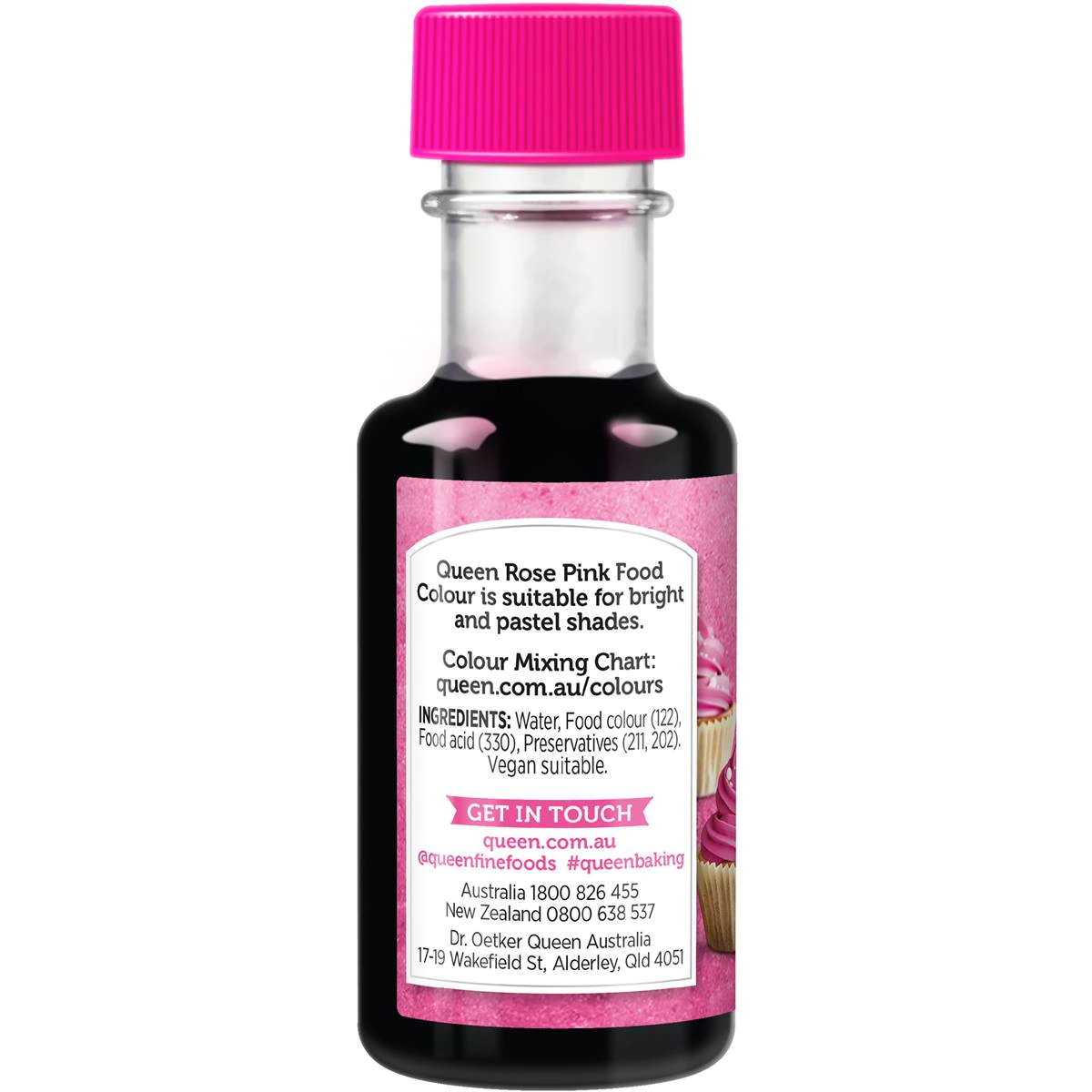 Rose Pink Food Coloring Rose Water Based Food Colouring | Colour Mill