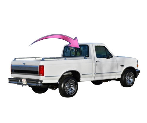Fits 1973-1996 Ford F100 F150 F250 F350 F600 F700 F800 Back Slider ...