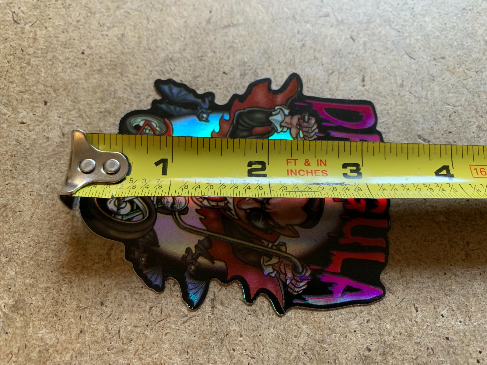 MONSTER CHOPPERS DRAGULA MOTORCYCLE VENDING MACHINE STICKER #4 OF 10 ...