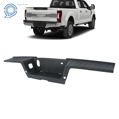 Rear Bumper Step Pad Black For 2017-2022 Ford F250 F350 F450 W/ Sensor ...