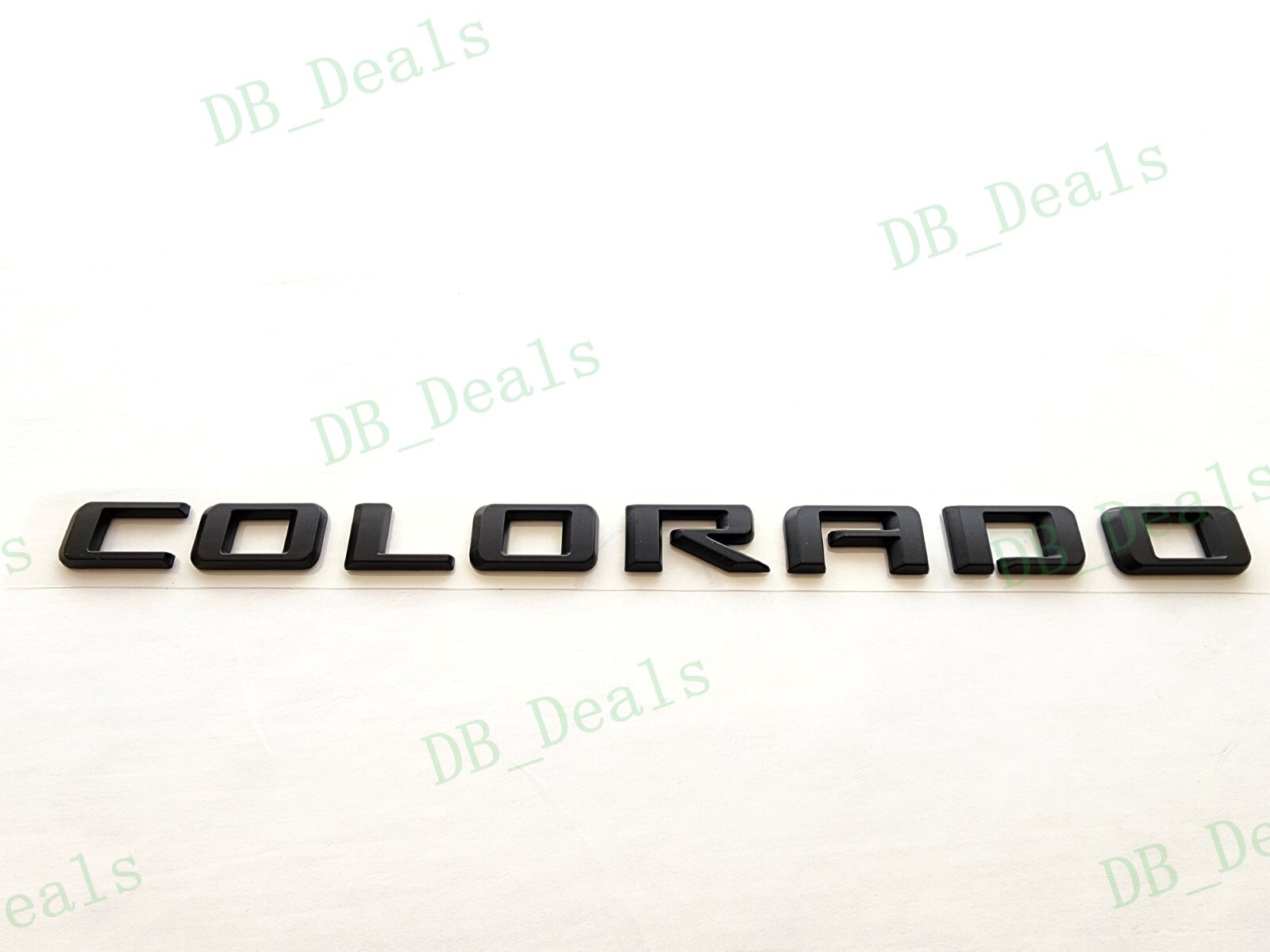 3PCS Matte Black Door Rear Colorado Emblems Letters Badges Fit 2023 ...