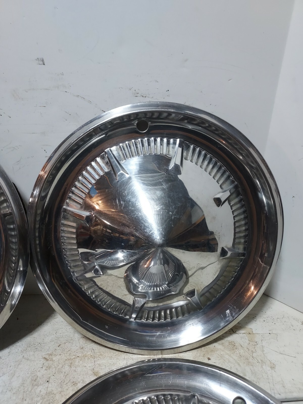 (4) Vintage 1960 Ford Fairlane Hubcaps | eBay