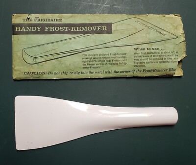 Vtg Frigidaire Refrigerator Handy Frost Remover in Original Envelope ...
