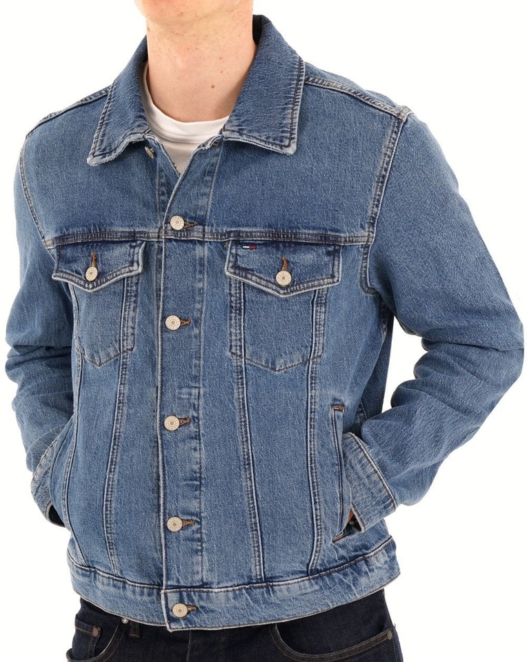 Tommy Jeans Ryan Trucker Jacket Denim Medium | eBay
