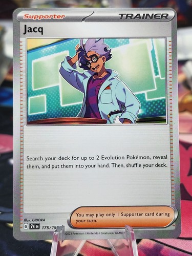 Jacq 175/198 SV1 Scarlet & Violet Base Non Holo Pokemon Card NM | eBay