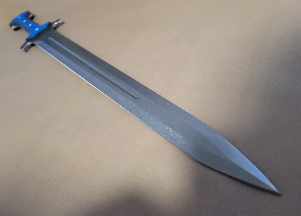 Busse Custom Shop Viking Long Serpent Sword, INFI, Stonewashed, Nuclear ...