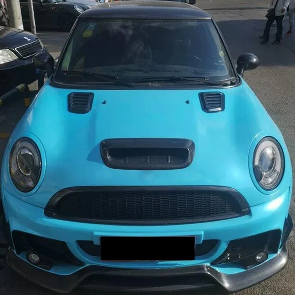 2pcs Car Hood Bonnet Vent Flow Air Intake Scoop Side Fender Decor ...