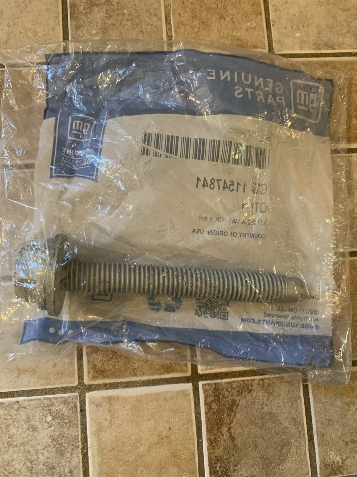 Genuine GM Multi-Purpose Bolt 11547841 | eBay