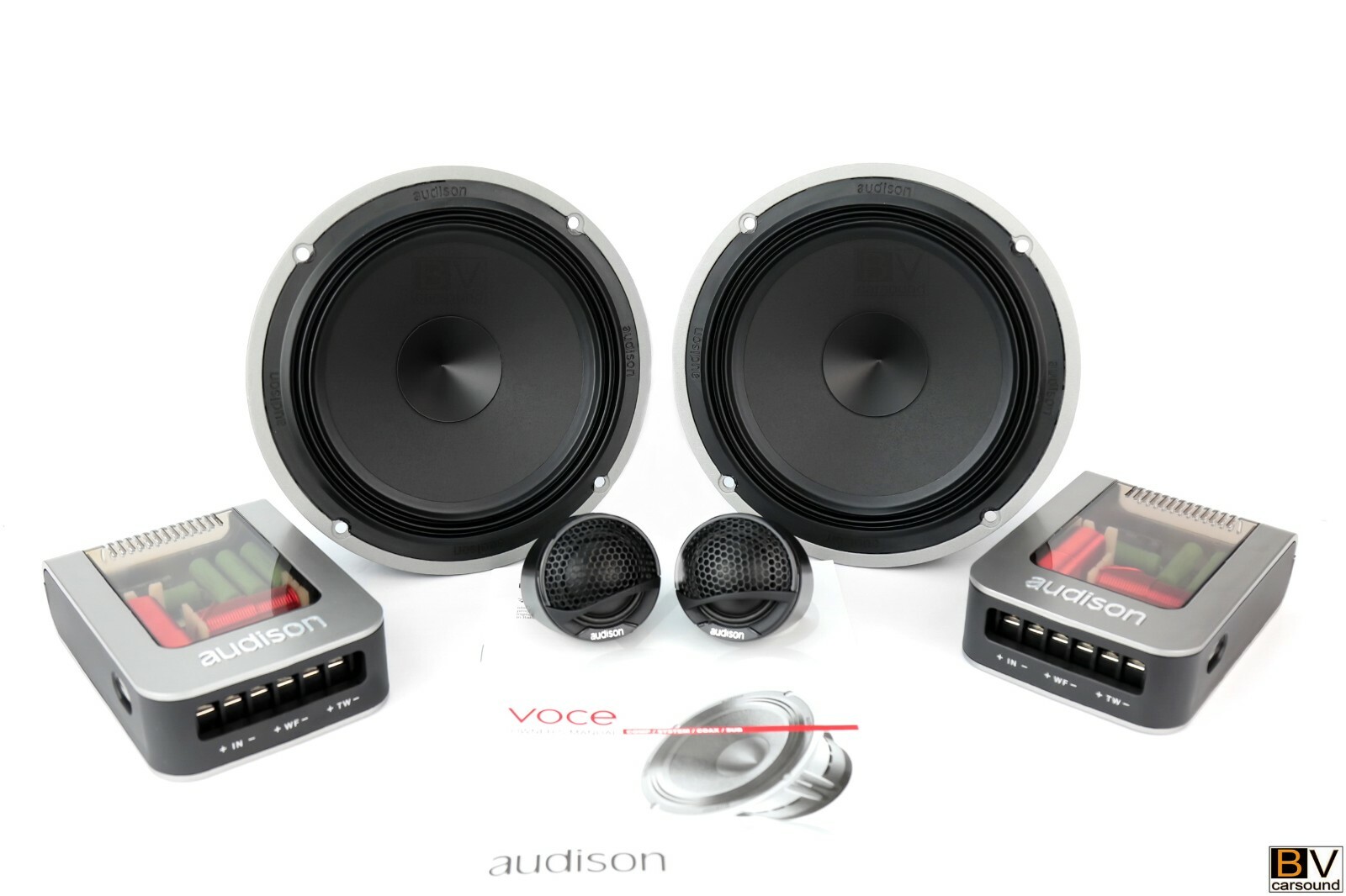 Audison Voce AV K6 High-End 2-Wege Komponentensystem Lautsprecher AV1.1 ...