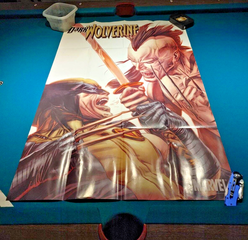 Marvel Comics Dark Wolverine Promotional Poster 22x36 Folded | eBay