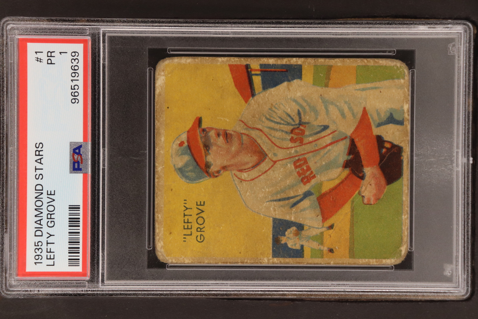 1935 DIAMOND STARS LEFTY GROVE #1 PSA 1 | eBay