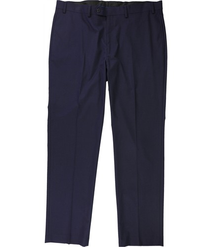 Club Room Mens Solid Dress Pants Slacks, Blue, 38W x UnfinishedL | eBay