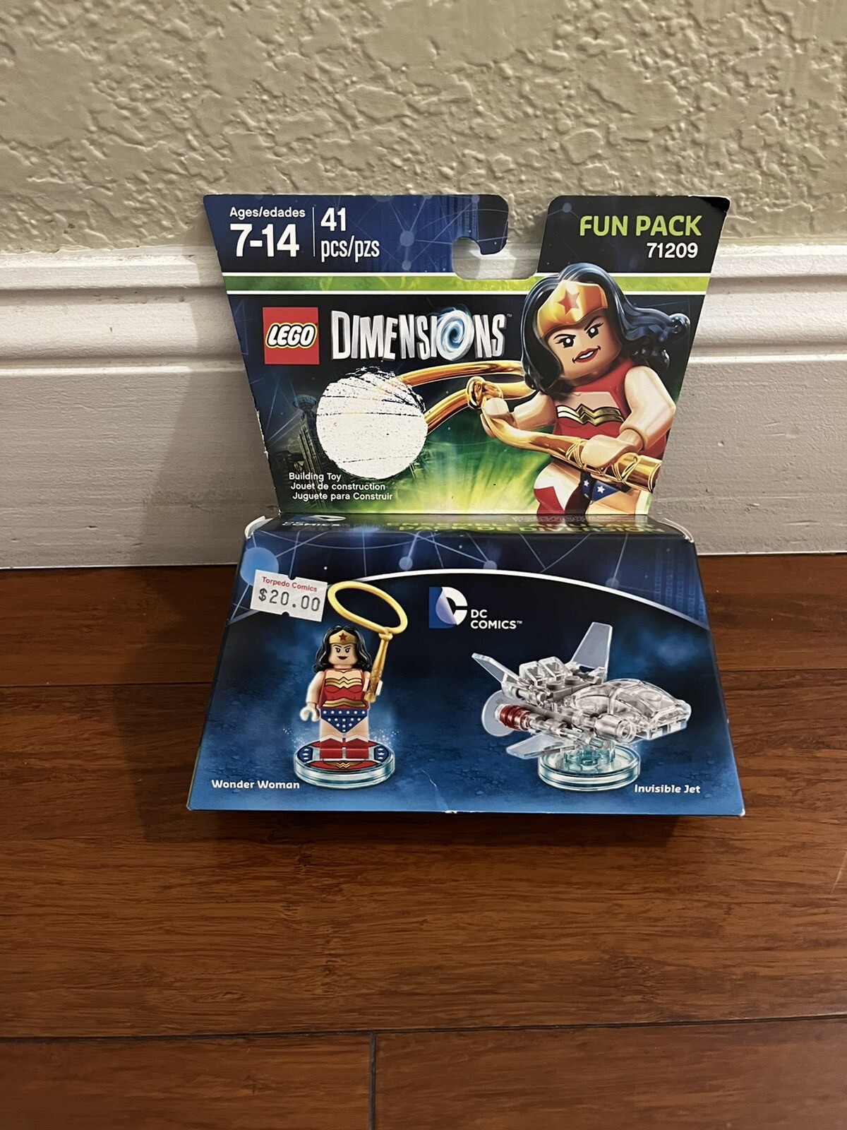 Lego Dimensions Wonder Woman & Invisible Jet Fun Pack 71209 DC Comics ...