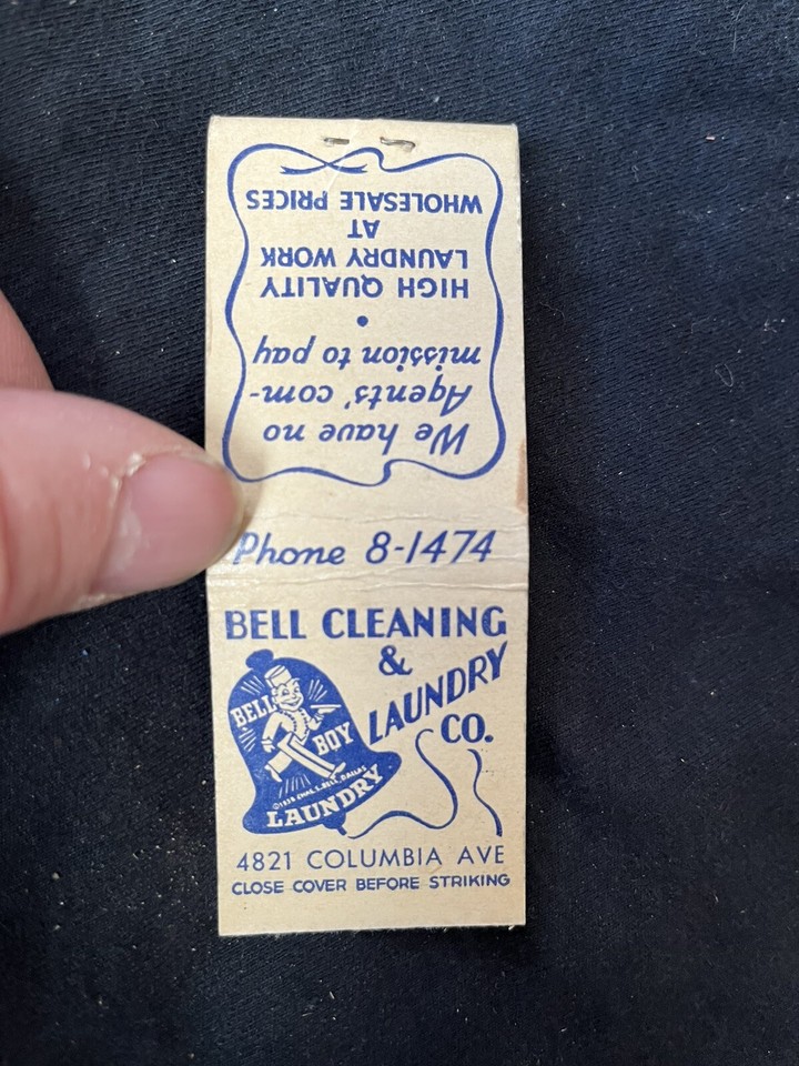 Feature Matchbook - Bell Cleaning & Laundry - Bell Boy Laundry - Dallas ...