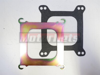 Square Bore to Spread Bore Adapter Plate w/Gasket 4150 4160 Holley ...