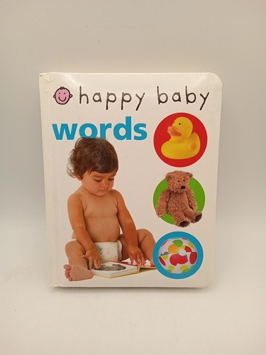 Happy Baby WORDS Hardcover First Book For Babies | eBay