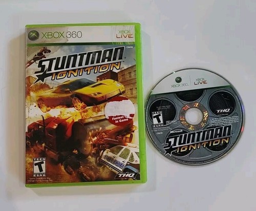 Stuntman: Ignition (Microsoft Xbox 360, 2007) Disc And Case - Tested ...