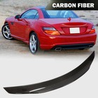 Carbon Fiber Rear Trunk Spoiler Wing For Benz R172 SLK-CLASS 11-16 SLC ...