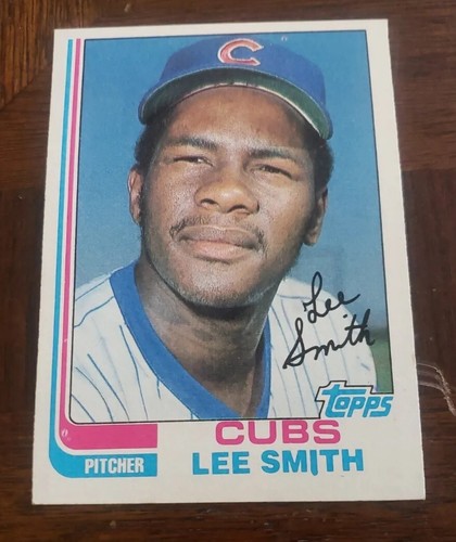Lee Smith 1982 Topps #452 Rookie Card RC Chicago Cubs HOFer | eBay