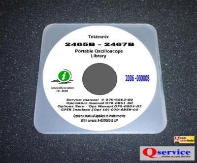 Manuale Oscilloscopio Tektronix Manuale Di Servizio Per Oscilloscopi ...