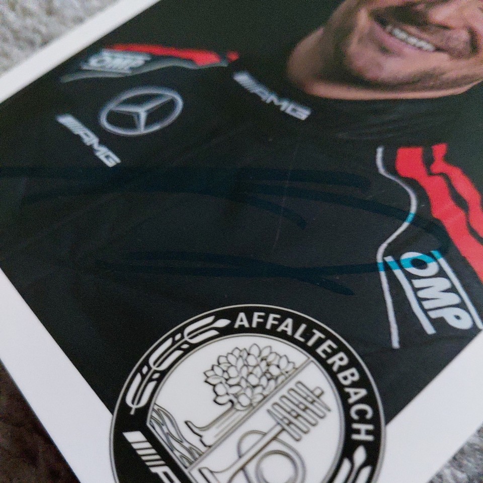 2024 Mercedes AMG Lucas Auer AMG Drivers Card with AMG Raised Logo ...