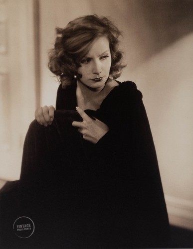 VTG Edward Steichen Greta Garbo Quadtone Engraving Art Portrait 1928 ...