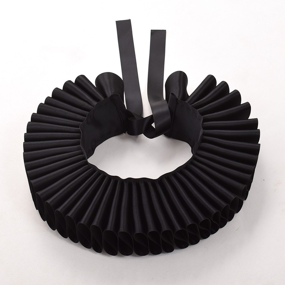 Renaissance Ruff Collar Victorian Ruffle Collar Halloween Neck Ruff ...