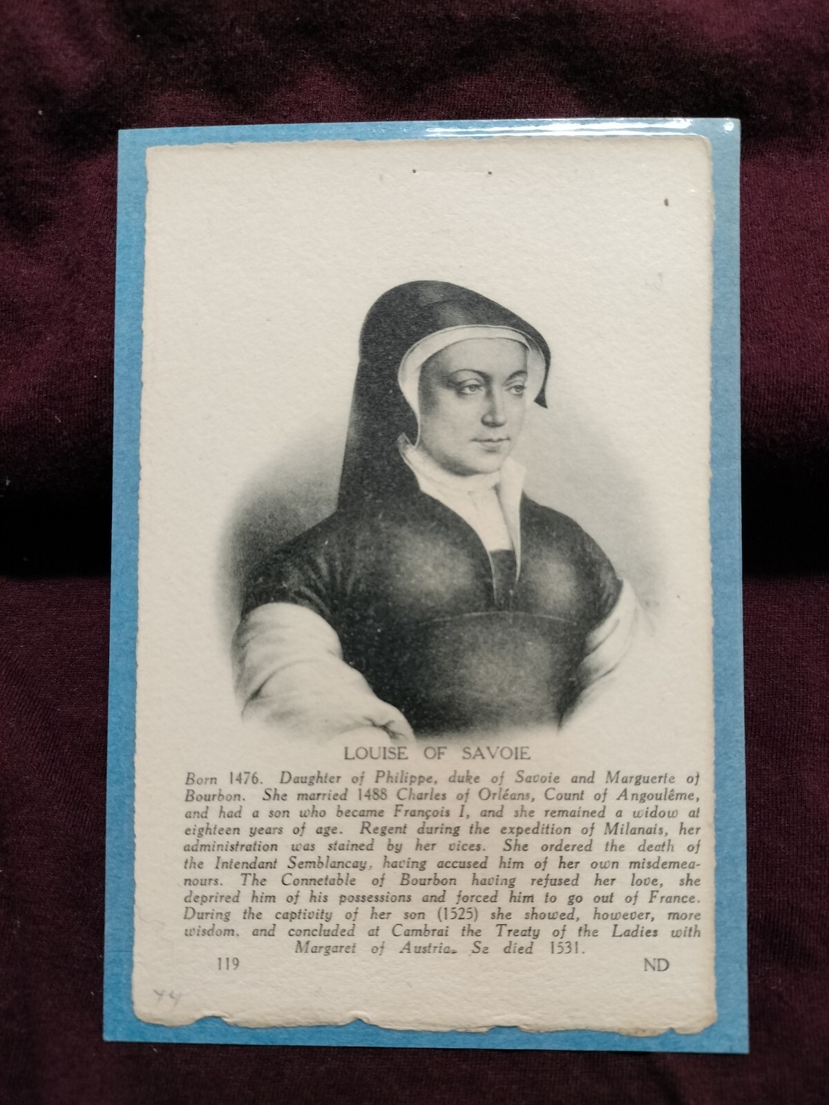 AUTHENTIC ROYALTY PORTRAITS / EUROPE ANCIENT ~ postcard size / 031 | eBay