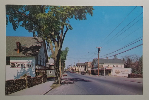 Looking west on Main Street - Clinton, Conn. Postcard | eBay