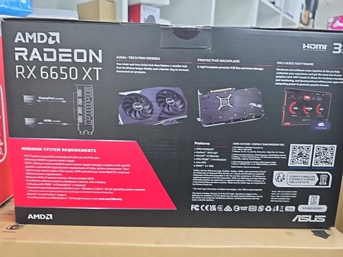 ASUS Dual Radeon RX 6650 XT OC 8GB GDDR6 Graphics Card for sale online ...