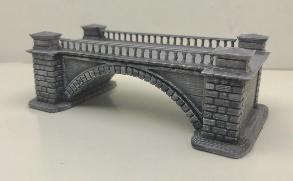 Stone Arch Bridge N Scale (1:160) Custom Designed Hand-Crafted Model ...