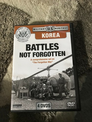 Korea: Battles Not Forgotten (DVD, 2012, 4-Disc Set) 781735606957| eBay