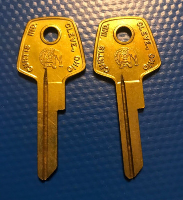 Curtis brand key blanks Y-139 set of 2 | eBay