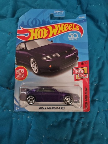 HOT WHEELS 2018 Nissan Skyline GT-R R33 Purple | eBay