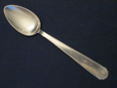 SERVING SPOON! Vintage GERO EKCO stainless: LADY WILHELMINA pattern ...