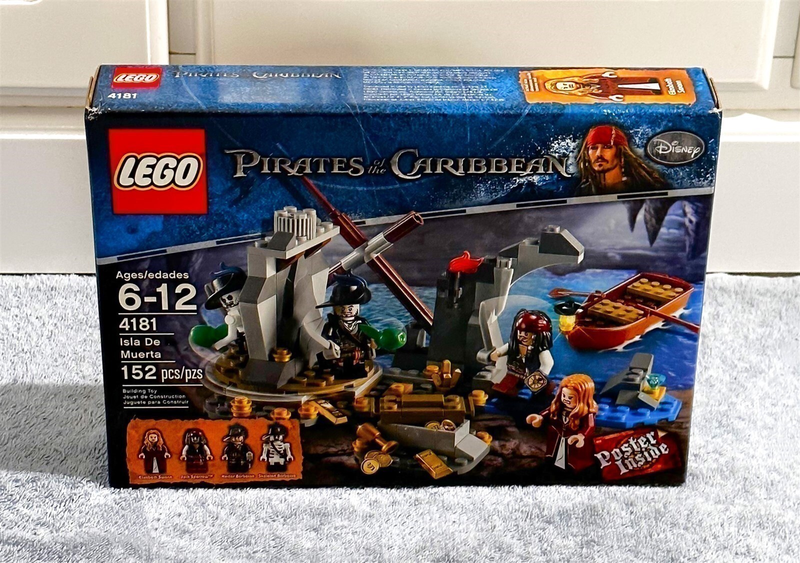 LEGO PIRATES OF THE CARIBBEAN ISLA DE MUERTA 4181 FACTORY SEALED/NEW ...