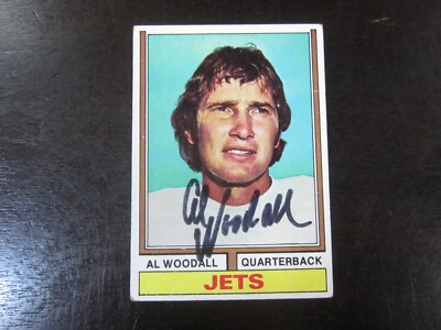 1974 Topps # 227 Al Woodall Autograph Signed Auto Card (M2) New York ...