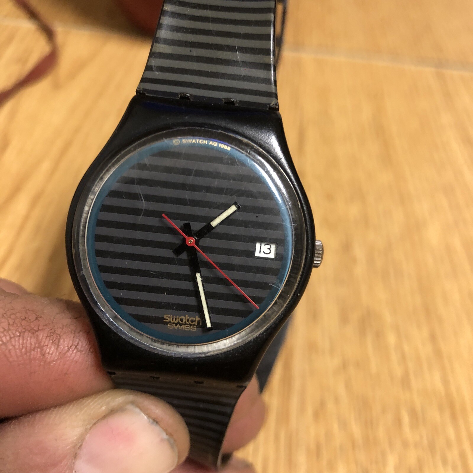 Swatch Watch vintage 0015p 5755 | eBay