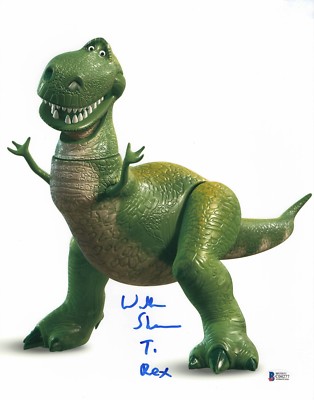 WALLACE SHAWN SIGNED TOY STORY 'T. REX' 11X14 PHOTO BAS COA BECKETT | eBay