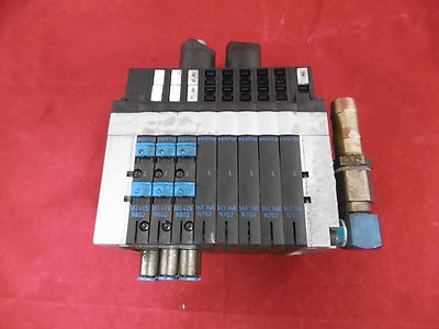 Festo Ventilinsel CPV-10-VI 18200 mit Ventilen 161 415, 161 368 | eBay.de