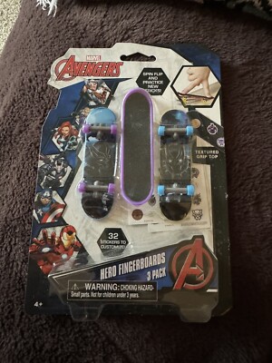 Marvel Avengers Hero Fingerboards 3 Pack | eBay